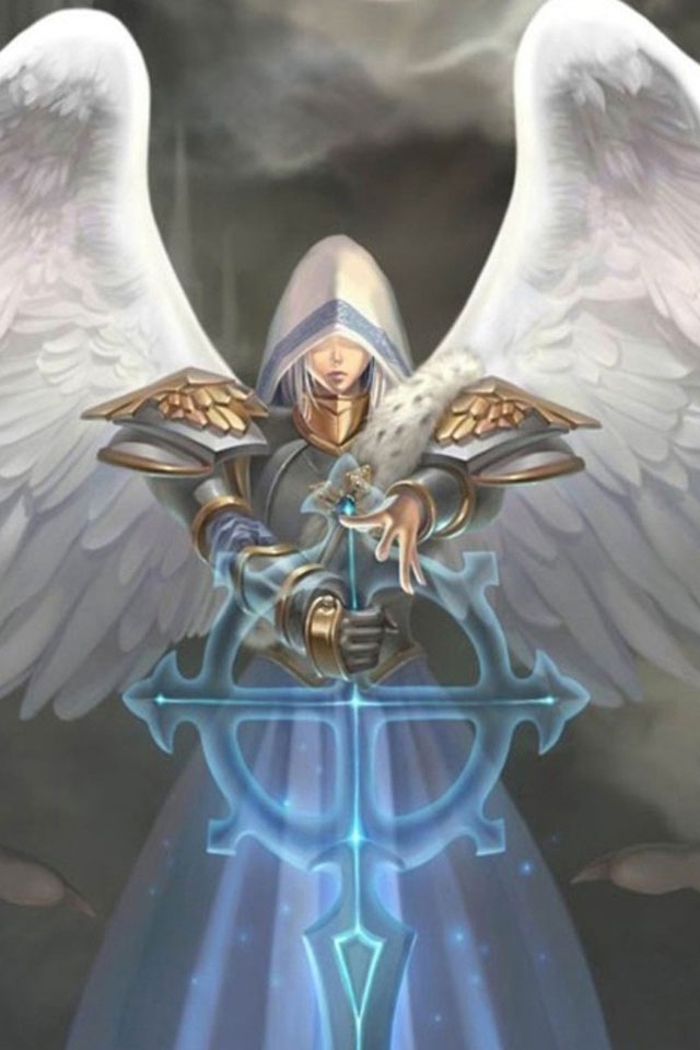 ange+protecteur | Art, Archangels, Angel