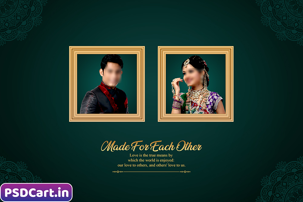 Luxury Wedding Album Pads 30 PSD Download