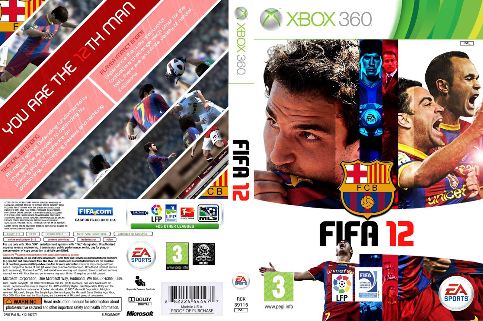 ULTIMATE CAPAS: Fifa 12 - Capa + Label