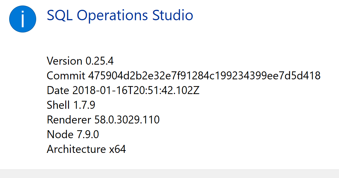 HodentekMSSS: Microsoft SQL Operations Studio January Preview ...