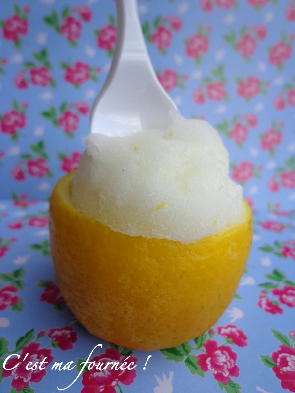 Un p'tit citron givré pour se rafraîchir