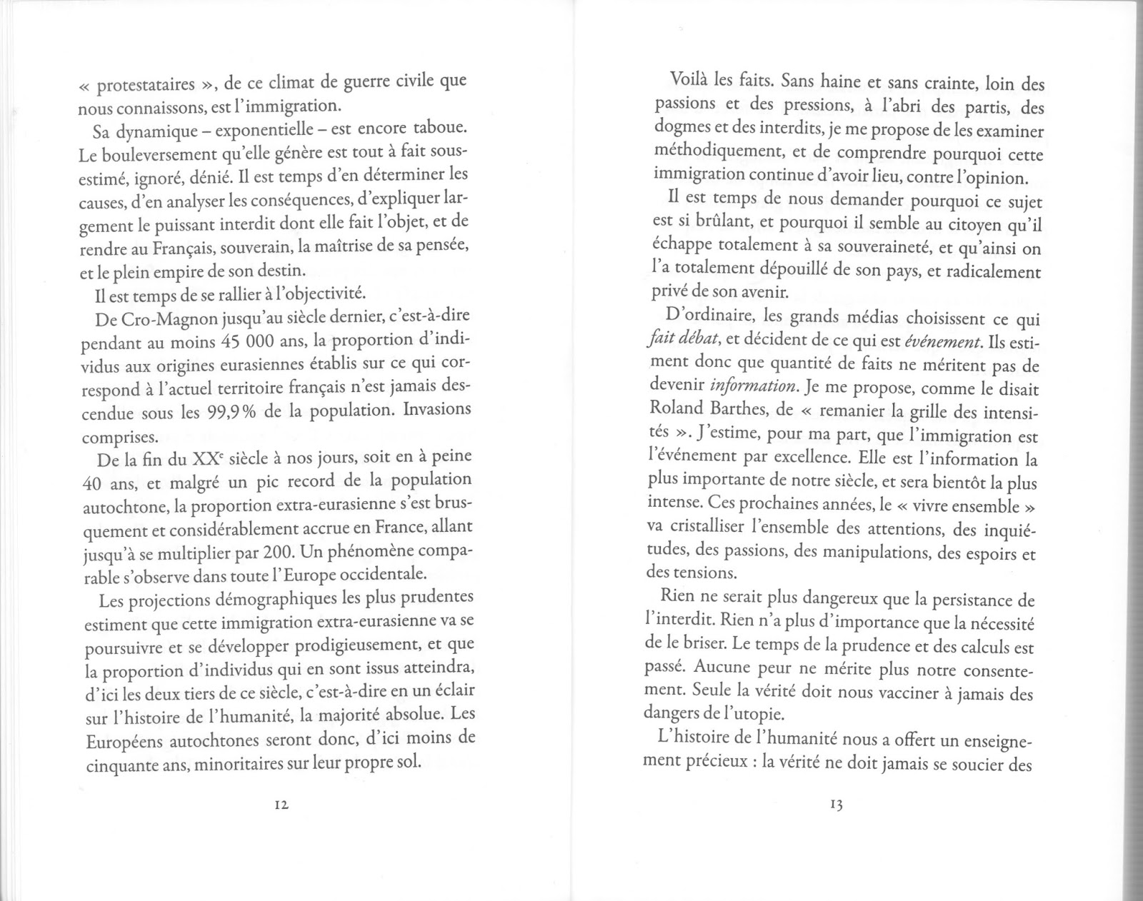 école : références: Laurent Obertone, La France interdite (2018)