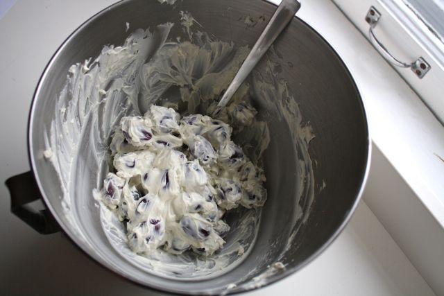 Dollop of Cream: cheesy grapes