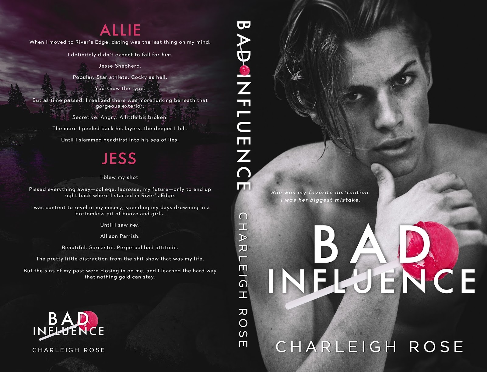 Cover Reveal Bad Influence By Charleigh Rose