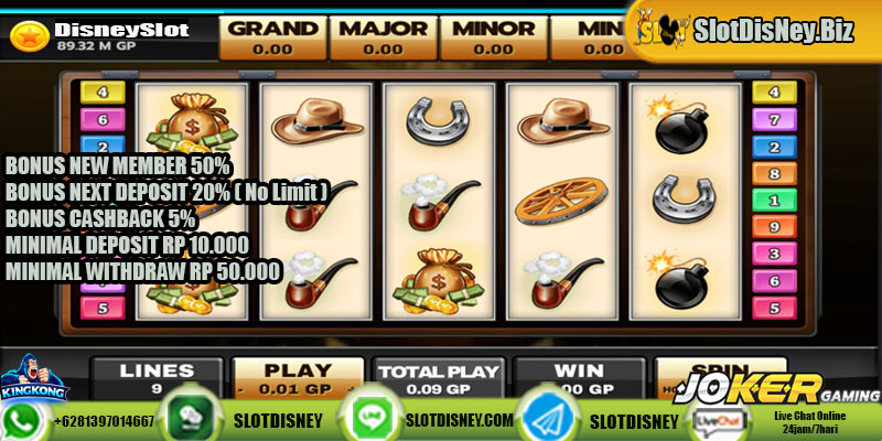 Cara Bermain Game Slot Silver Bullet Progressive Joker123 DISNEYSLOTS ...