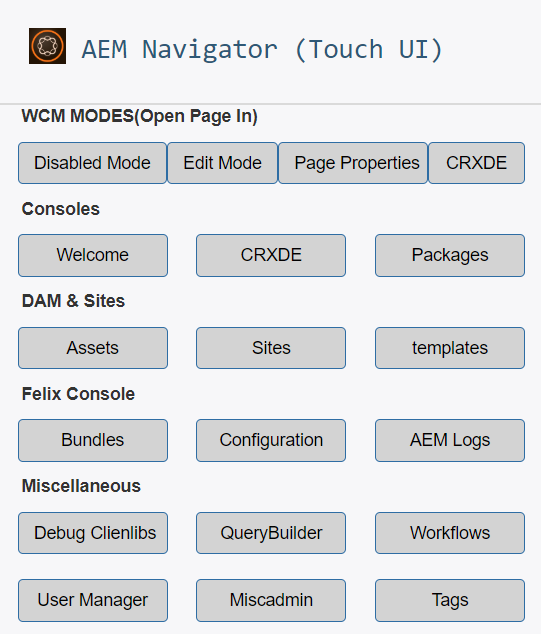 AEM Navigator - A Must have tool for AEM Developer... - Adobe ...