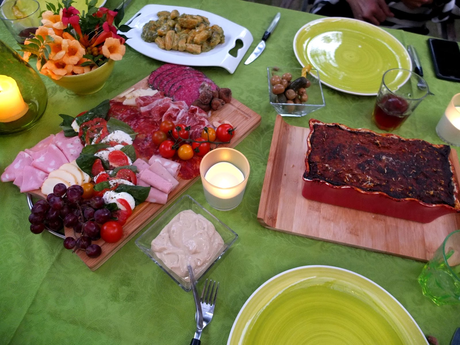 Cocinando con Lola García: Cena Italiana