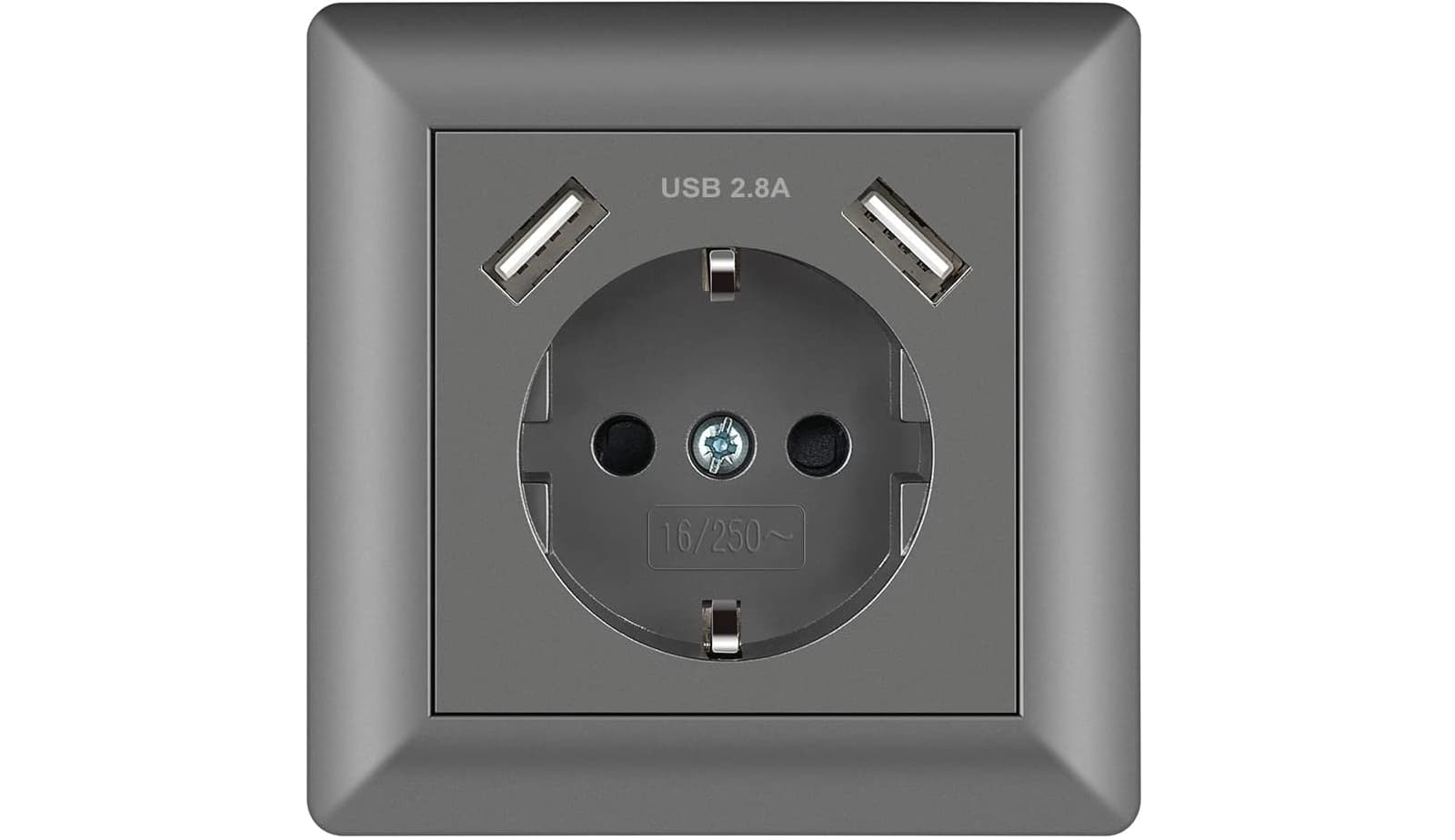 Tomada de encastrar com 2x USB a €17.99 | Aberto até de Madrugada