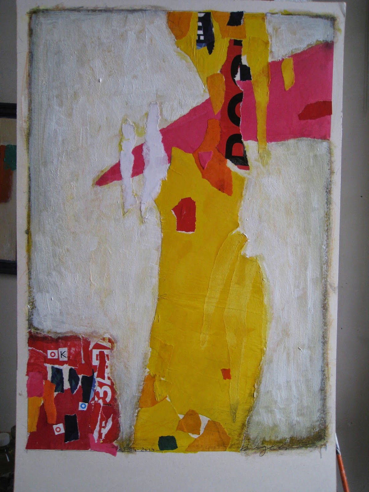 EXPO-BLOG: Collage sur carton