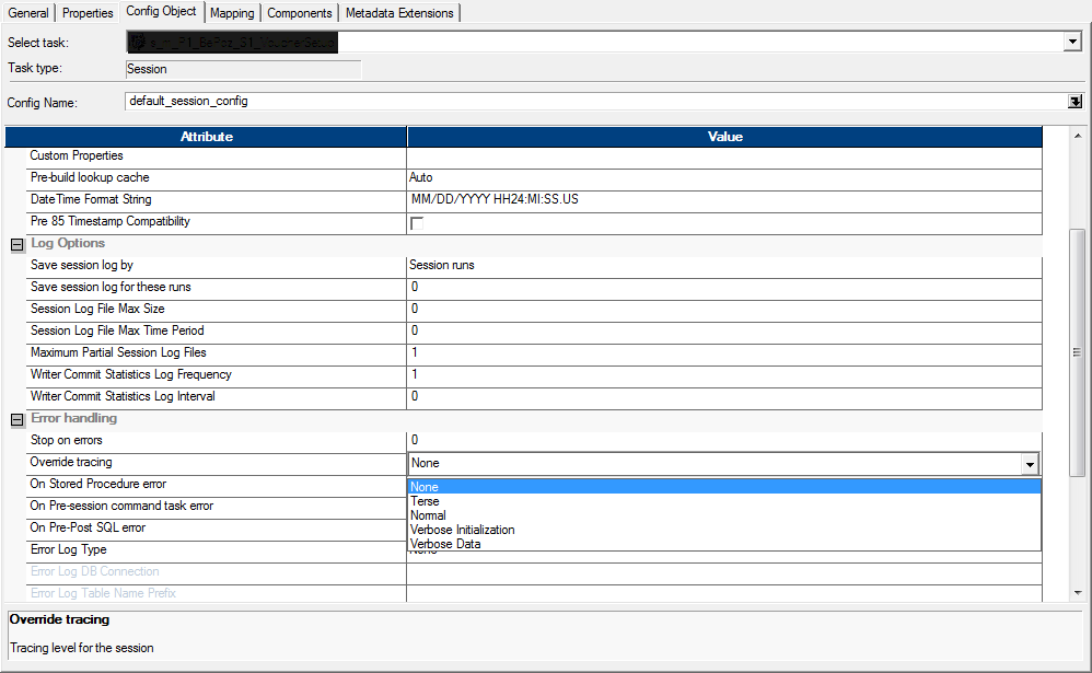 Informatica Power Center-ETL: Database driver error... Function Name ... Informatica Power Center-ETL: Database driver error... Function Name ...