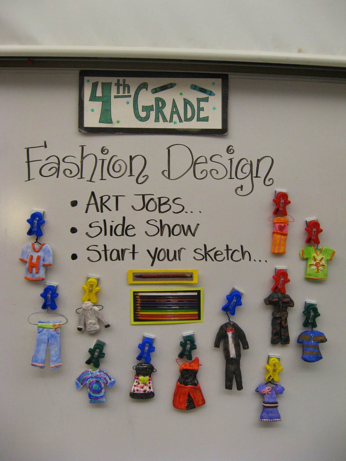 Jamestown Elementary Art Blog: 4th Grade Fashion Design with Clay
