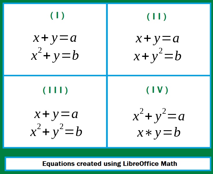Eddie's Math and Calculator Blog: Algebra: Solving Simple Non-Linear ...