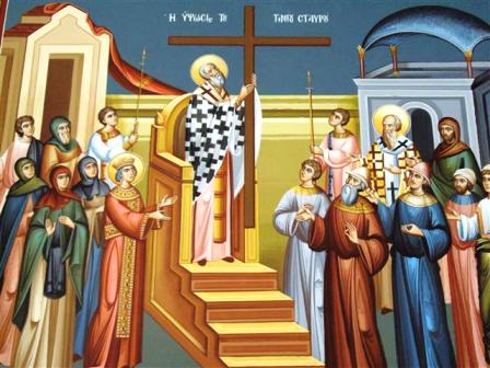 ΜΕΓΑΛΗ ΓΙΟΡΤΗ ΓΙΑ ΤΗΝ ΟΡΘΟΔΟΞΙΑ ΚΑΙ ΤΗΝ ΕΛΛΑΔΑ... Η ΥΨΩΣΙΣ ΤΟΥ ΤΙΜΙΟΥ ...