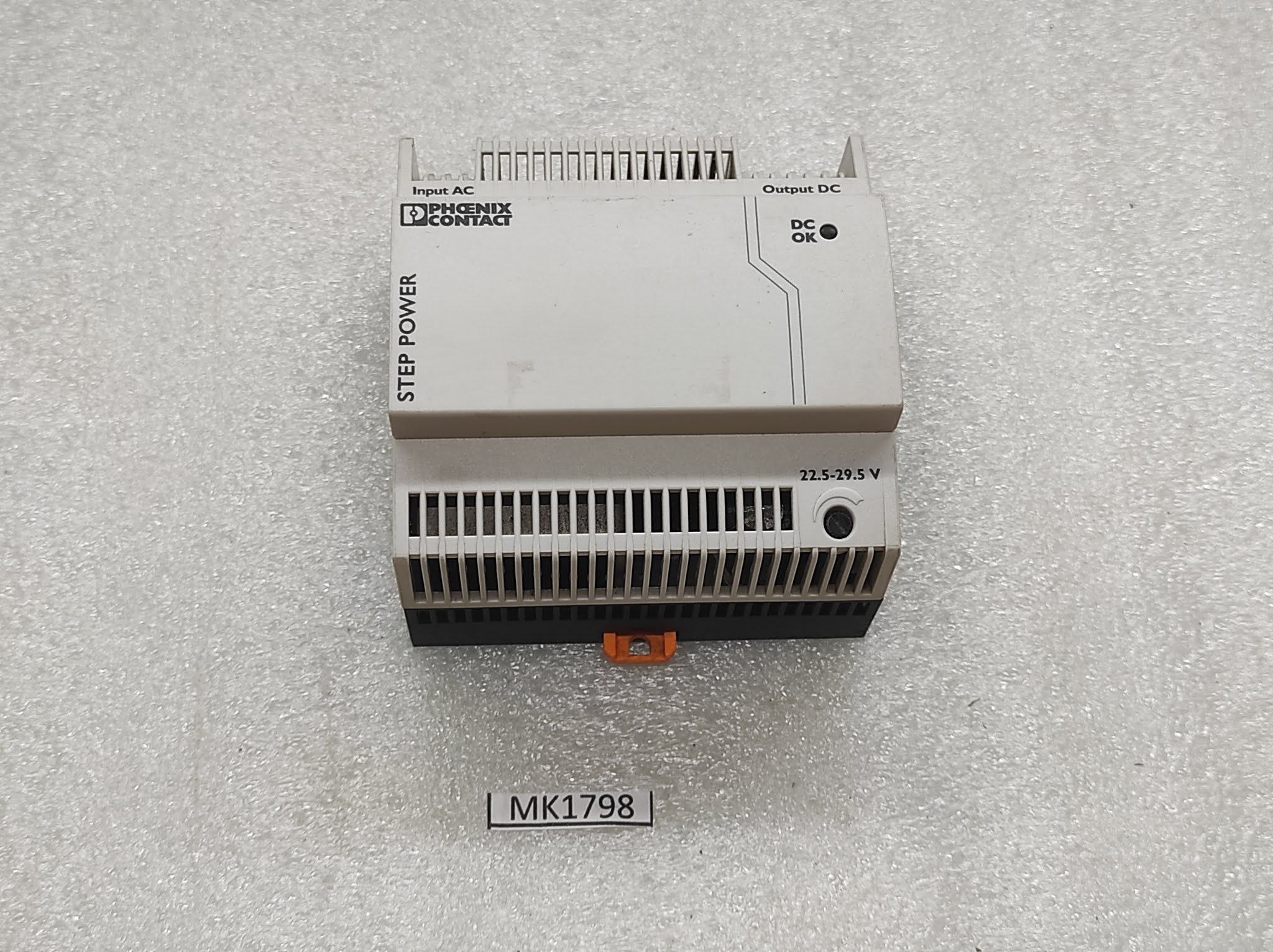 PHOENIX CONTACT STEP-PS/1AC/24DC/4.2 POWER SUPPLY 2868664 24VDC 4.2A