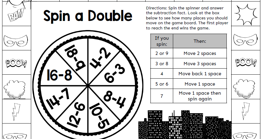 Teaching in an Organized Mess: Addition and Subtraction Doubles--Basic ...