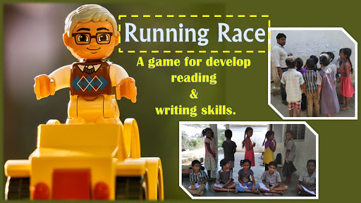 Running Race - A language game for practicing reading and writing skills.