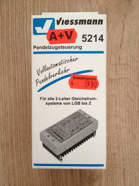 Trix Express: Projekt 3 Viessmann 5214 Pendelzugsteuerung (bericht 5)