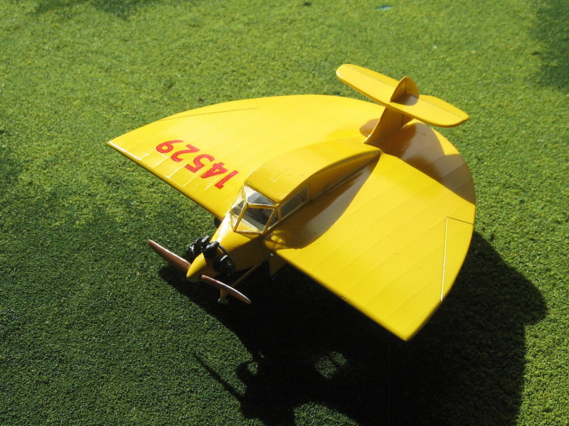 Arup S.4 flying wing trike mod, scratchbuilt 1/72 scale - Ready for ...