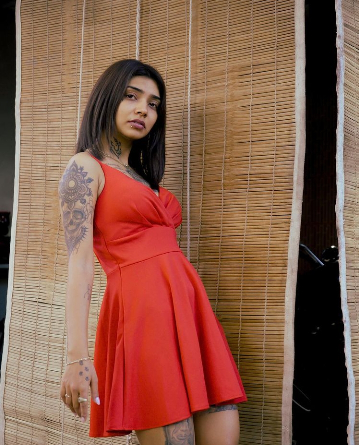 Wish Rathod (Tattoos Girl) Age - Tik Tok Star Wish Rathod biography ...