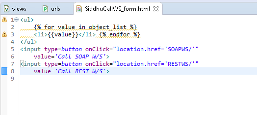 Java World Knowledge Sharing Portal Calling Soap And Rest Webservice Using Django 110 Python 35