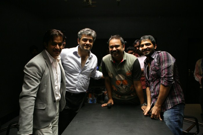 Mankatha Shooting Spot Stills ~ Movie Master Effect