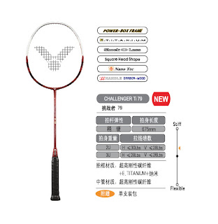 VICTOR RACKET CHALLENGER Ti 79 ~ Sport Sarko