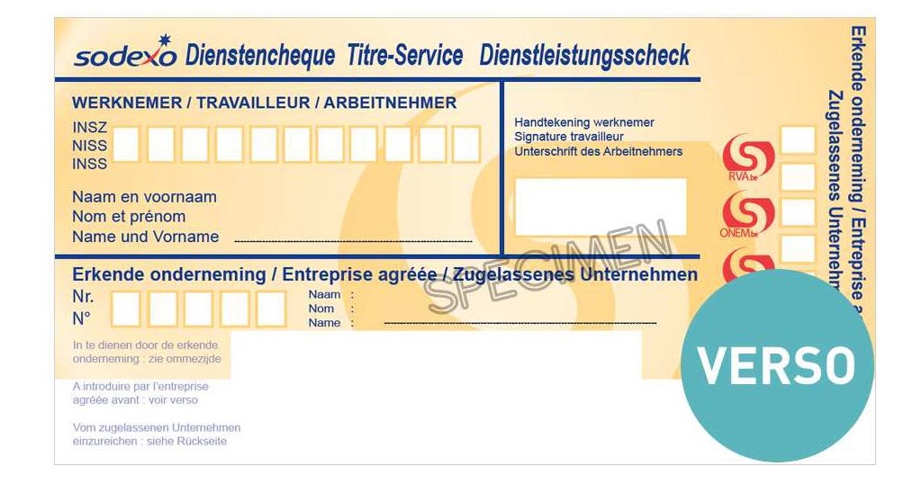 Dienstencheque stempels | Duoprint NV