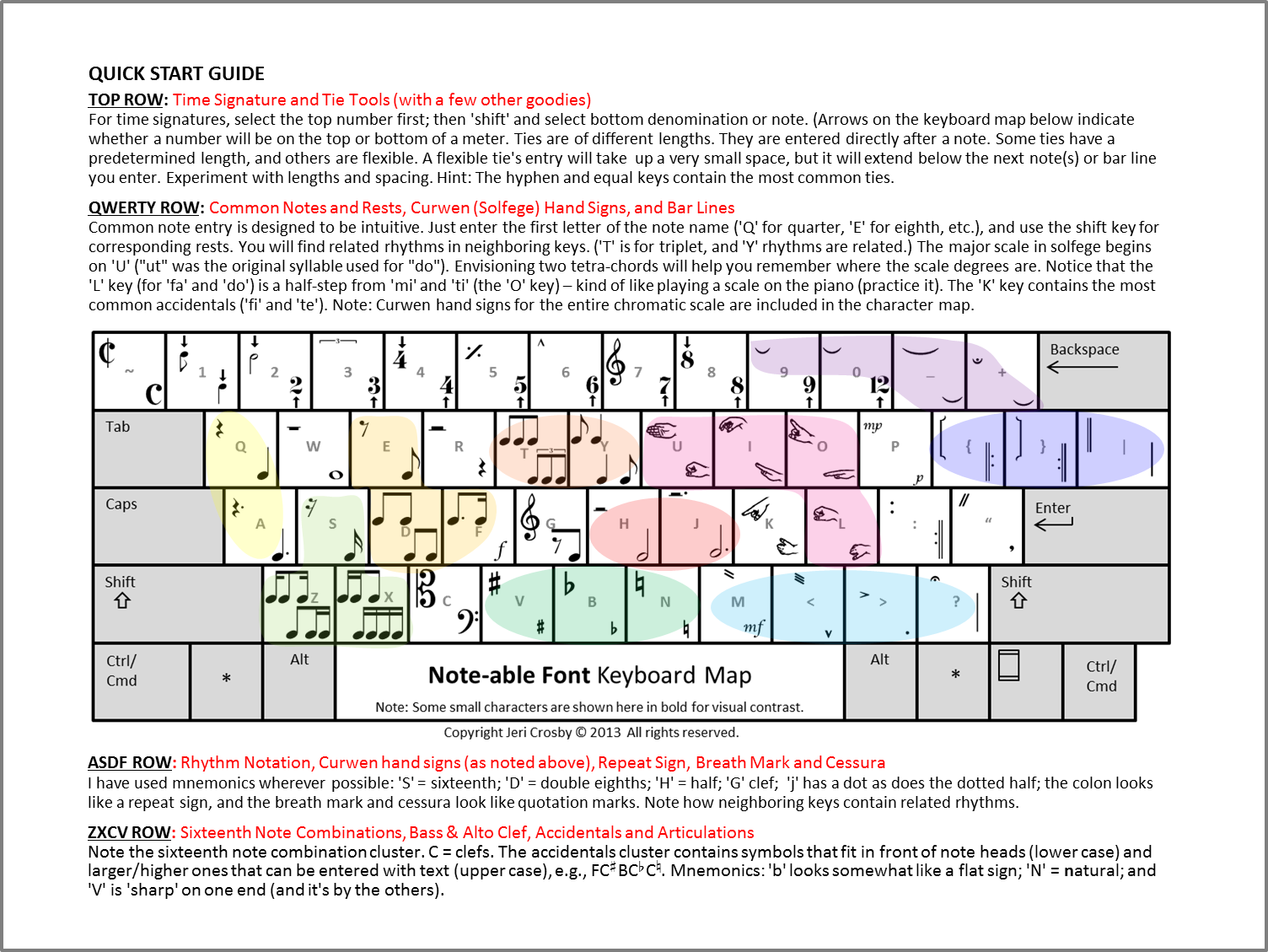 MyMusicalMagic: Music Notation Solutions: Note-able Font and Music ...
