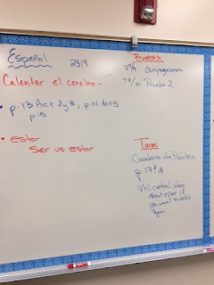 Miss Grandbois' Spanish Class