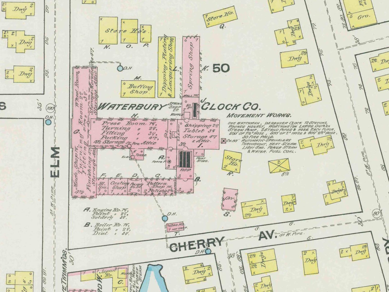 Waterbury Thoughts: Waterbury Clock Company Complex