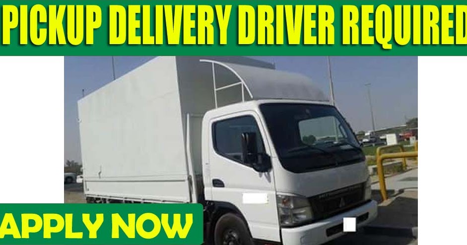 PICKUP DELIVERY DRIVER REQUIRED