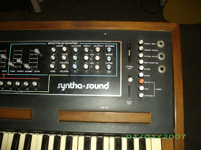 MATRIXSYNTH: Rare Vintage Baldwin Syntha Sound Early 70"s with Original ...