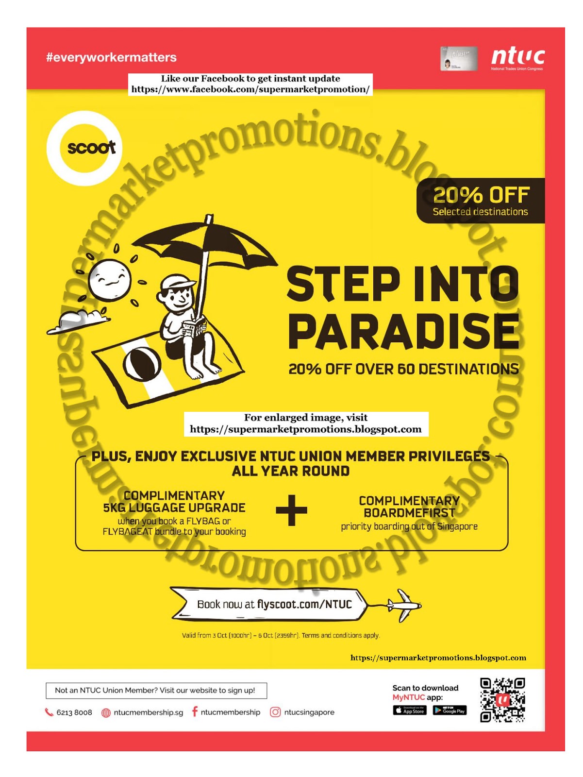NTUC Members Scoot Promotion 03 - 06 October 2019 ~ Supermarket Promotions NTUC Members Scoot Promotion 03 - 06 October 2019 ~ Supermarket Promotions