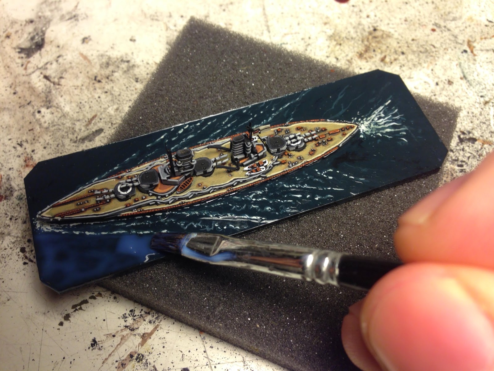 Black Powder Games: The SMS König: A 10-gun broadside