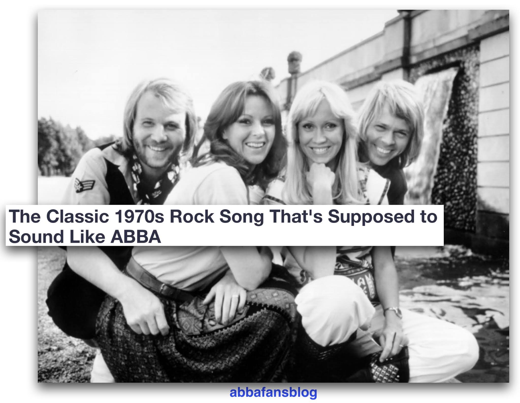 ABBA Fans Blog: Abba Article