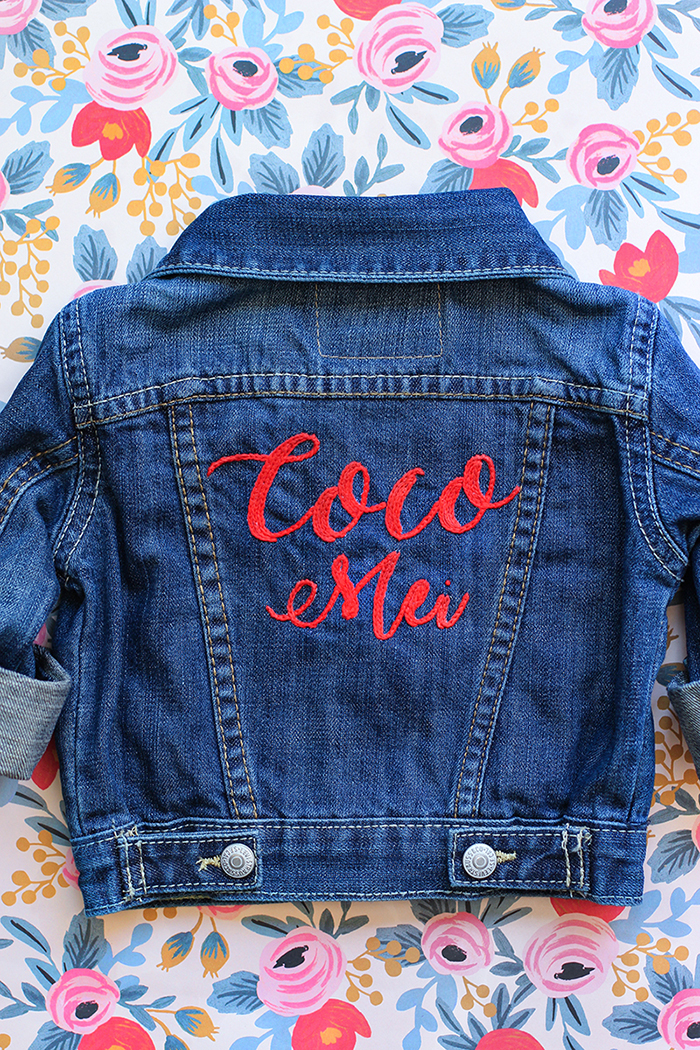 DIy to Try # Customized denim jackets