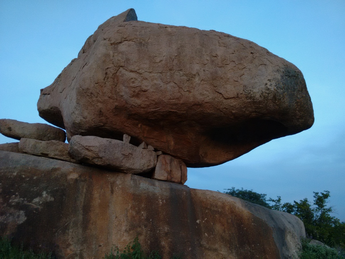Life at Hyderabad: Kokapet rock formation