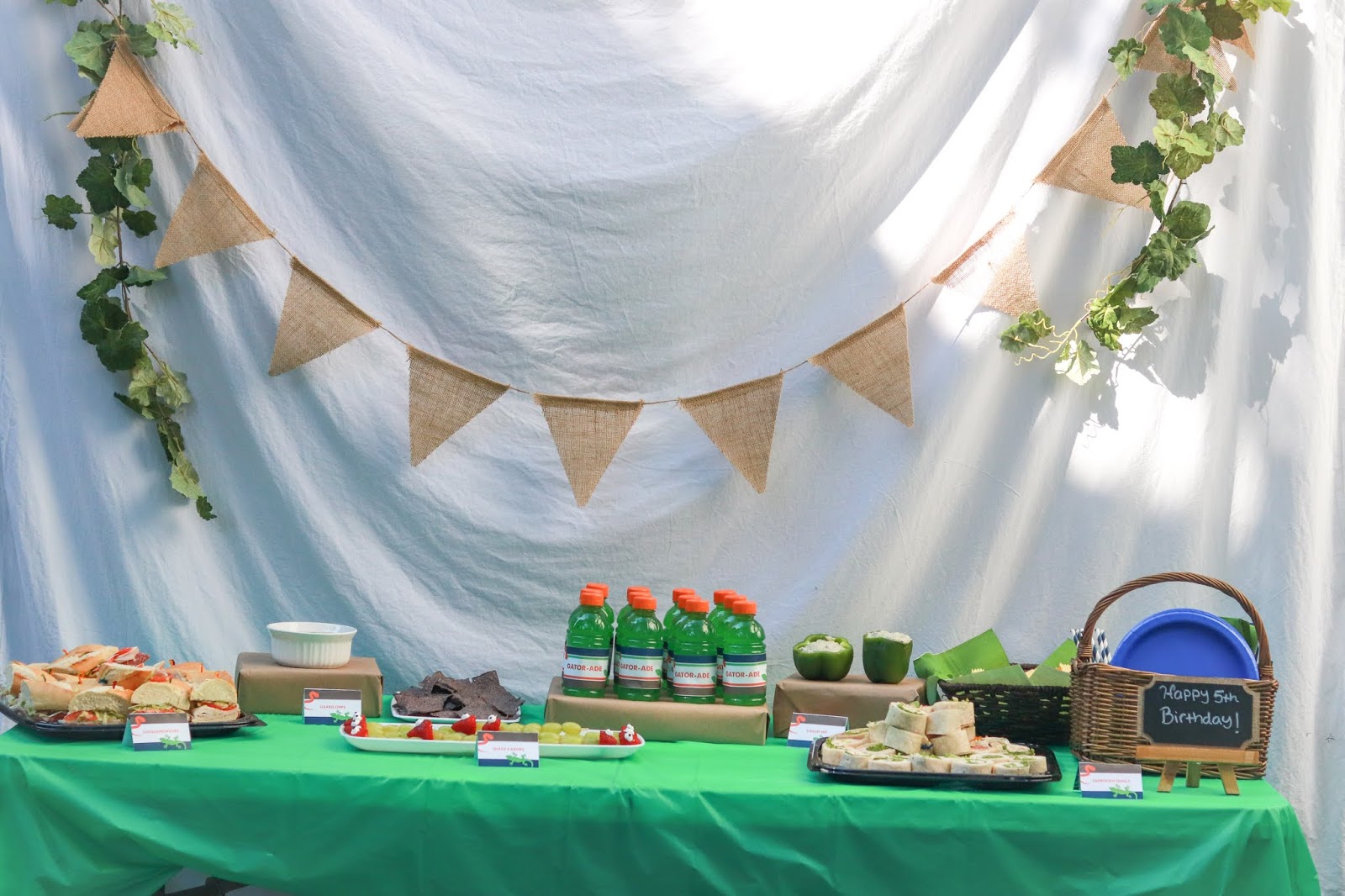 Beautifully Candid: Reptile Birthday Party-Happy 5th My Sweet, Boy