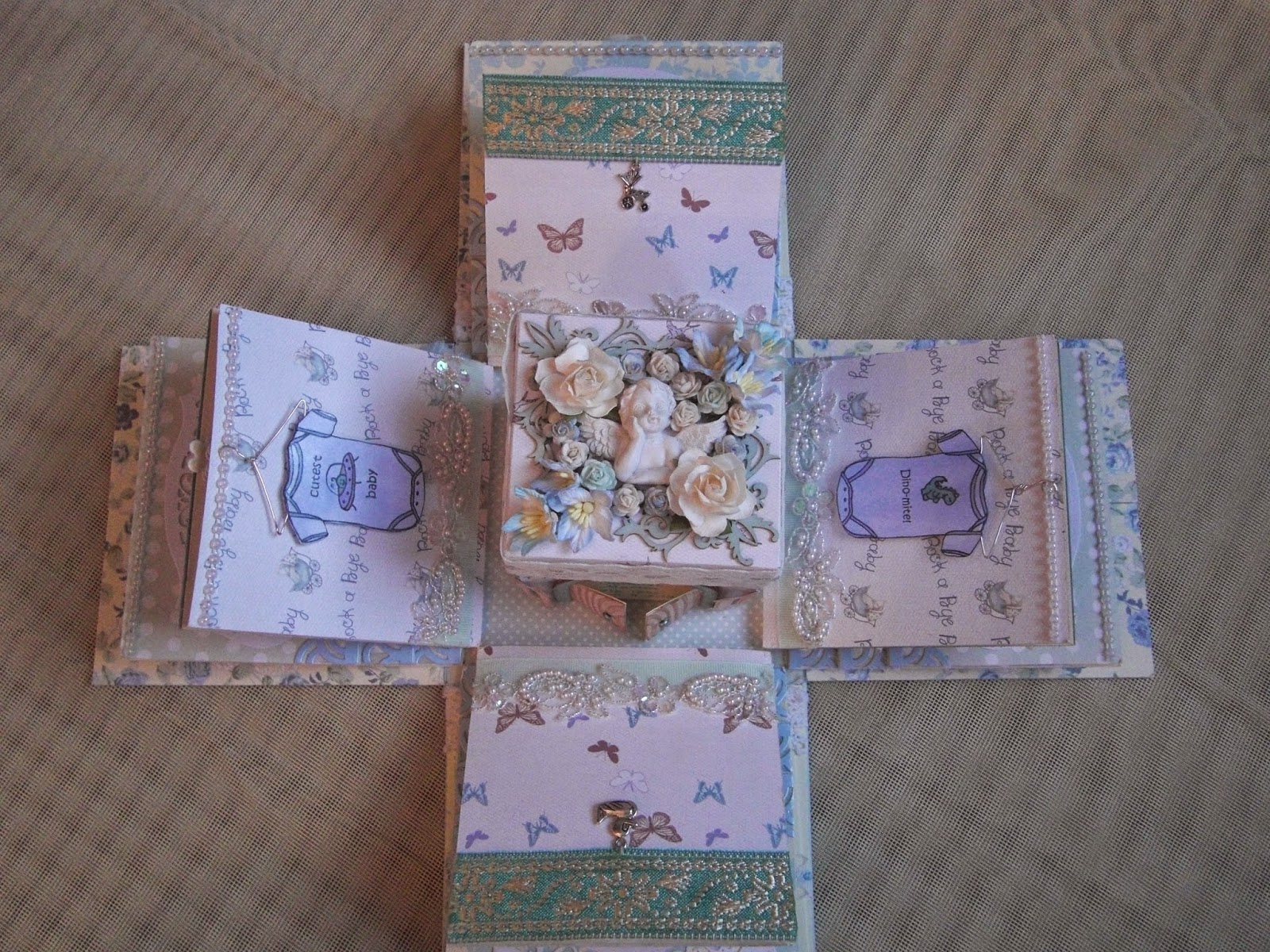 Crazy About Papercraft: Big project revealed - Explosion box!!