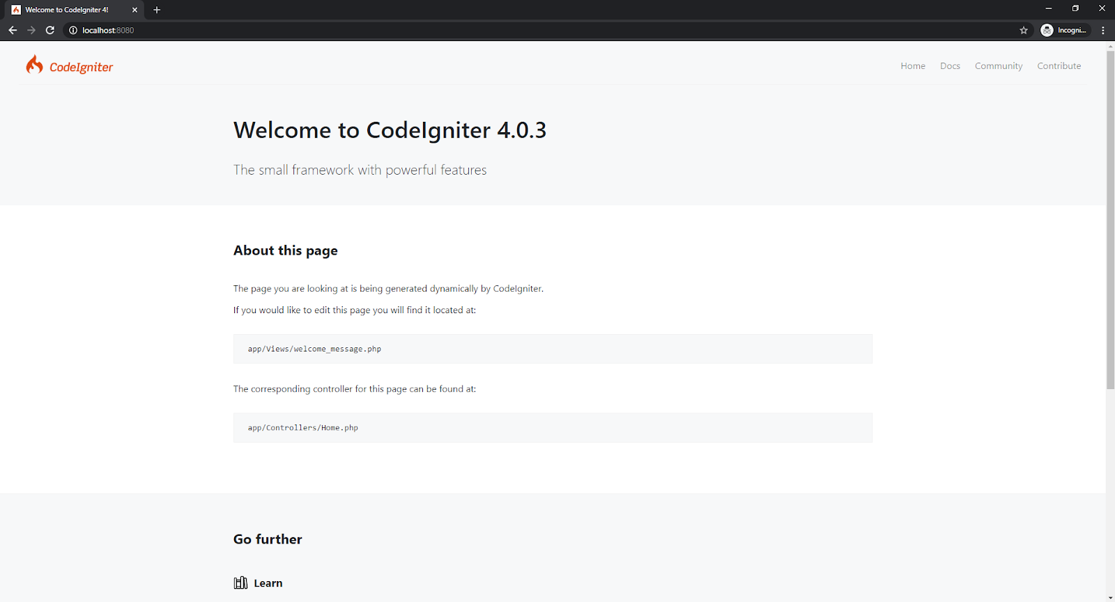 Cara Install Codeigniter 4 Manual Dan Lewat Composer Sinauocom