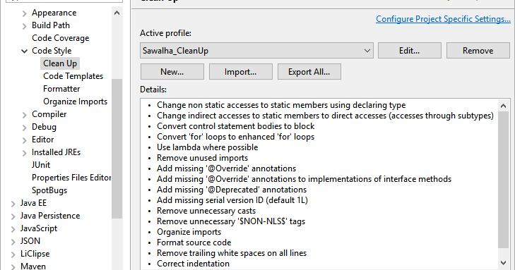 Ibrahim Sawalhas Blog Eclipse Java And Html Code Formatter 5314