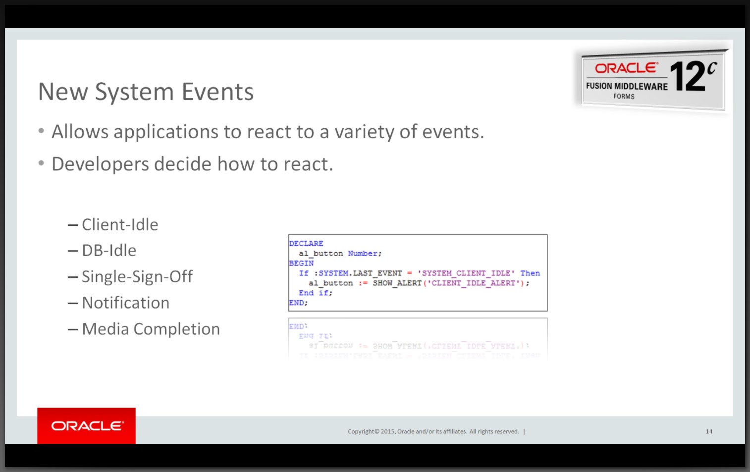 Holgers Weblog Oracle Forms Apex Docker And Beyond Oracle Forms 12c New Features Unveiled