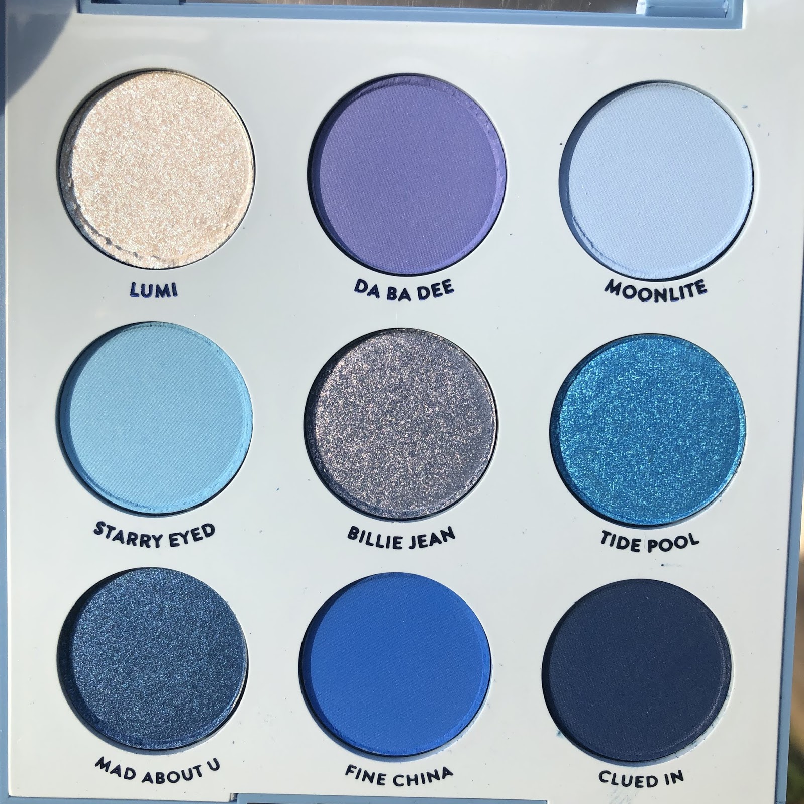 AnniesWorld: Colourpop Blue Moon Palette Review & Swaches