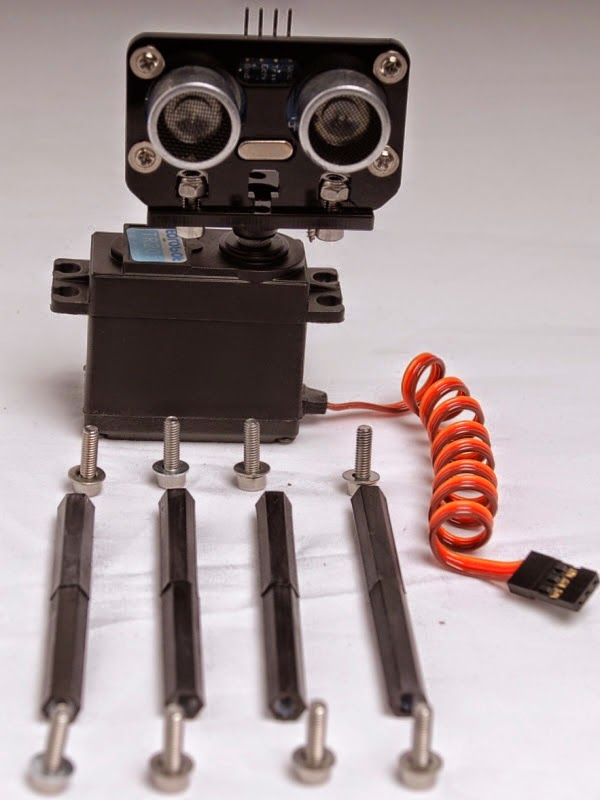 Andromina robot V.2.0: Robot Andromina ON ROAD v.1.2. (Arduino robot ...