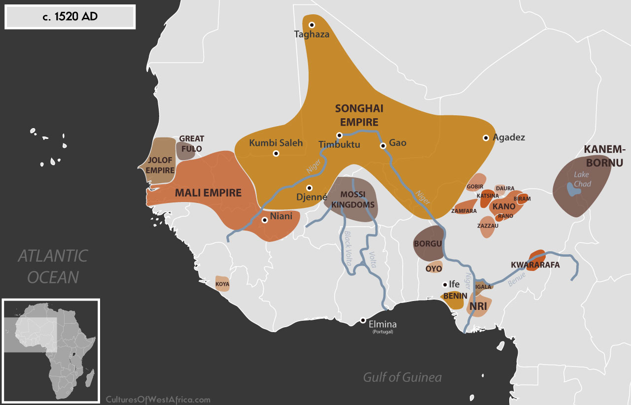 A traves de Africa: Imperio de Oyo