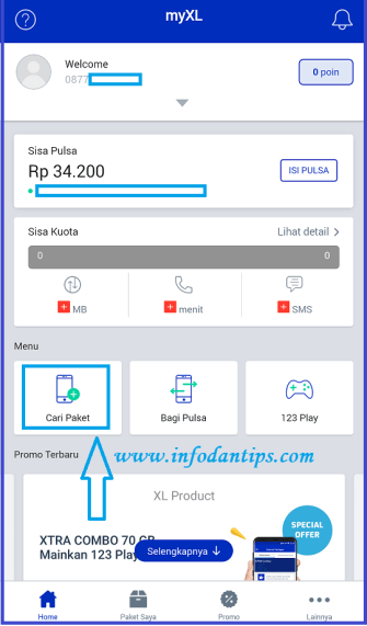 Mengenal Paket Internet XL XTRA ON (Masa Aktif Unlimited) - Info dan Tips