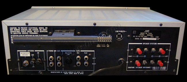 stereonomono - audio Hi Fi Compendium - 14 years on-line: JVC R-S5