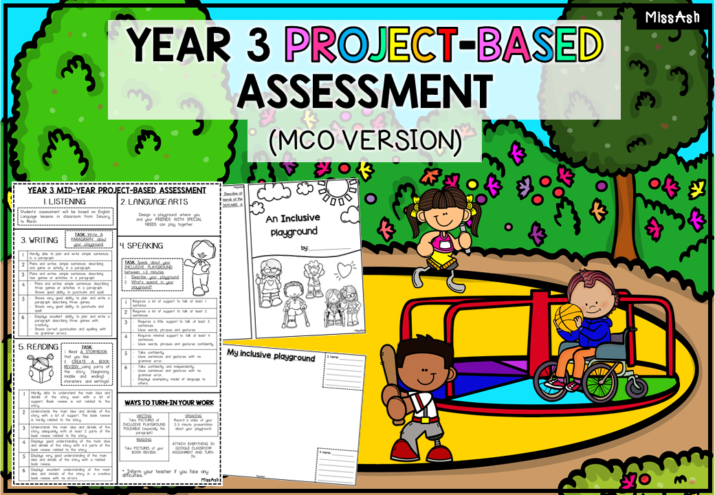 ASH THE TEACHER: YEAR 3 MID-YEAR PROJECT-BASED ASSESSMENT (MCO VERSION)
