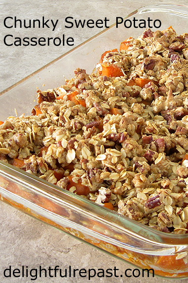 Delightful Repast: Chunky Southern Sweet Potato Casserole