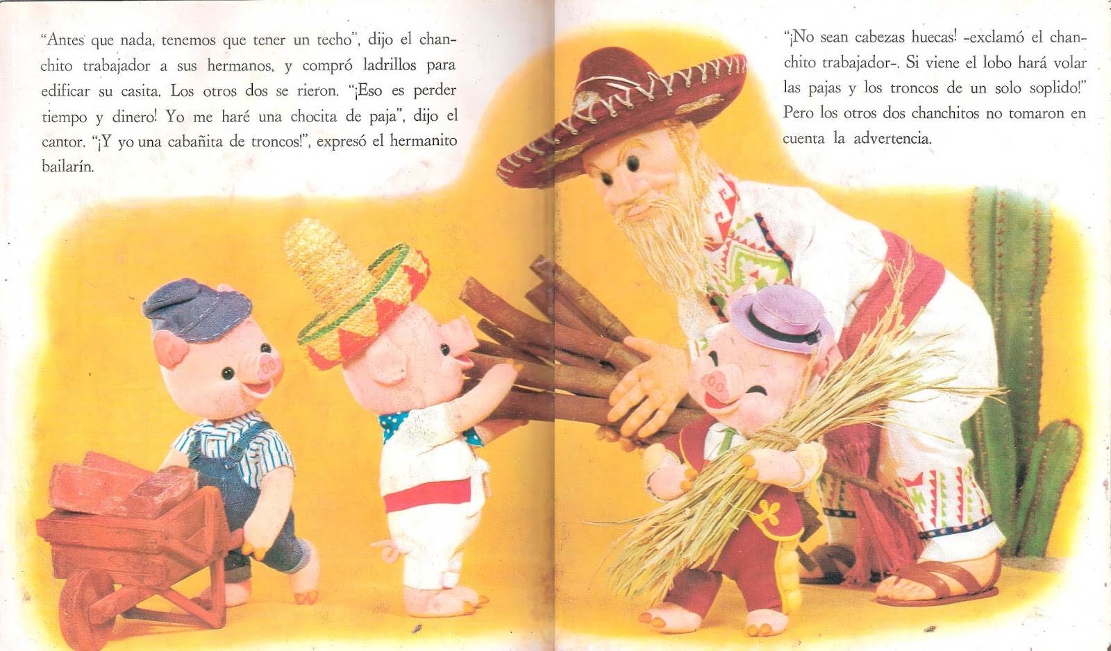 EL SILENCIO Y LA LOCURA: LOS TRES CHANCHITOS - CUENTO ANIMADO - KARTEN II